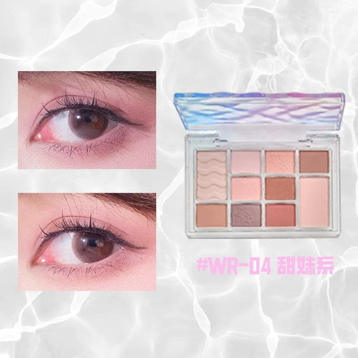 Shedella Ripple Eyeshadow Palette Chic Decent Beauty