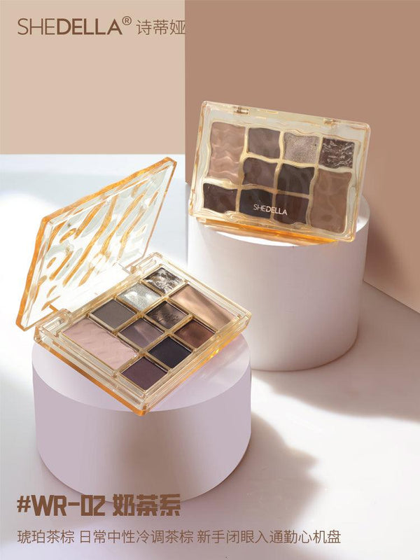 Shedella Ripple Eyeshadow Palette Chic Decent Beauty