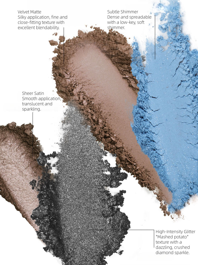 KAXIER - Stellar Core Metamorphic Nine-Color Eyeshadow Palette 8.1g