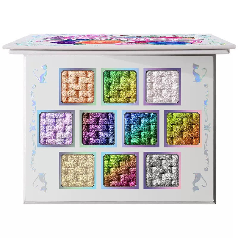 10 Colors Chameleon Eyeshadow Palette Lunar Mirage 7g