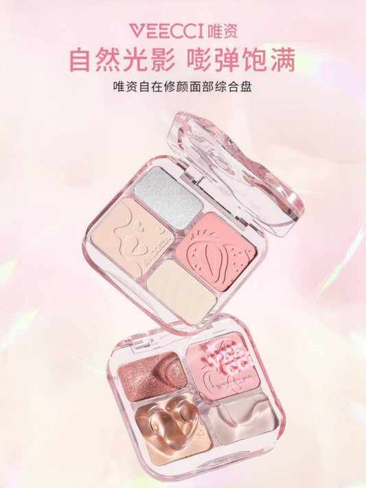 Veecci Complex Blush Contour Palette VC034 – Chic Decent