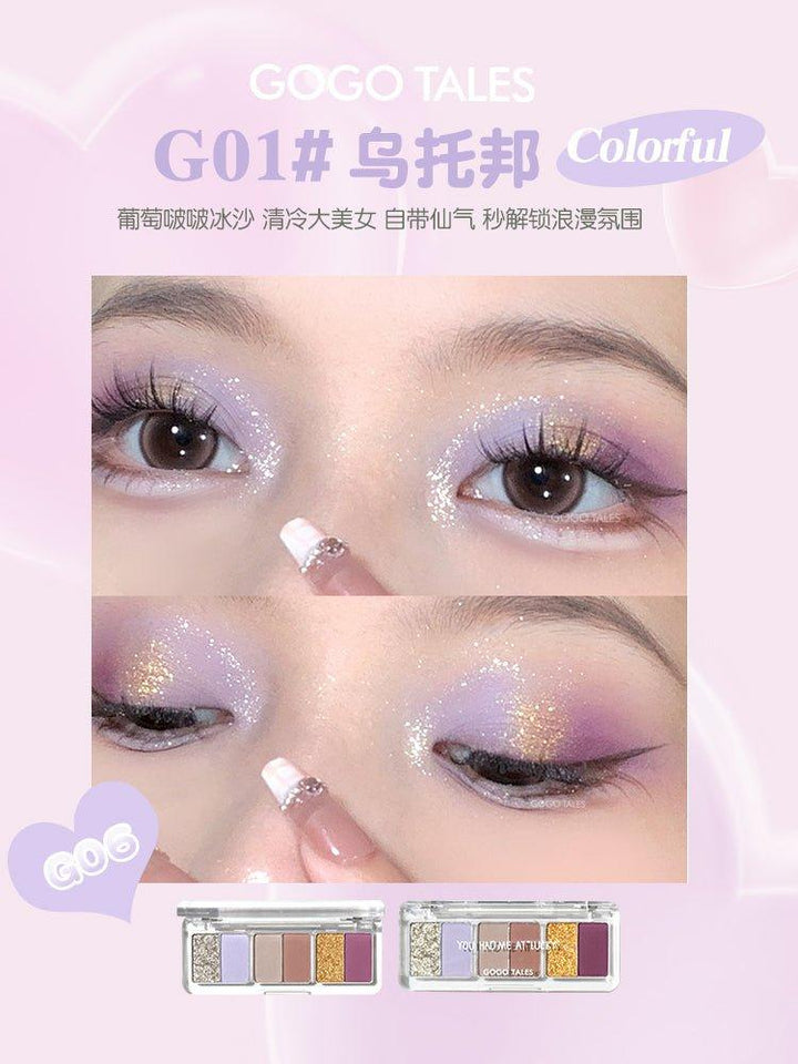 GOGO TALES 6 Colors Eye Shadow Chic Decent Beauty