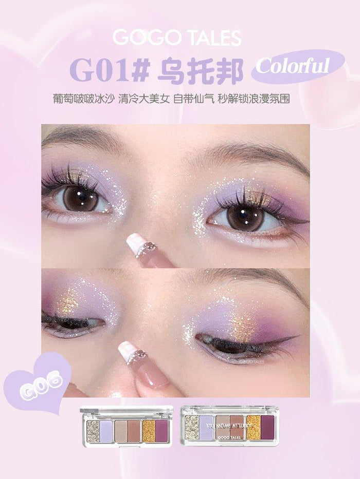 GOGO TALES 6 Colors Eye Shadow Chic Decent Beauty