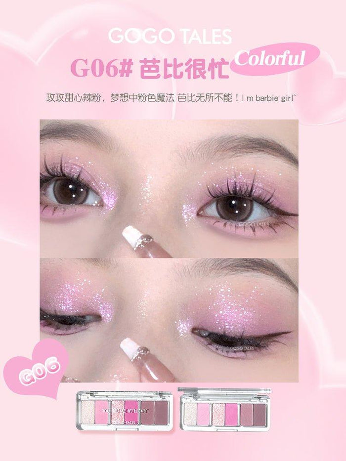 GOGO TALES 6 Colors Eye Shadow Chic Decent Beauty