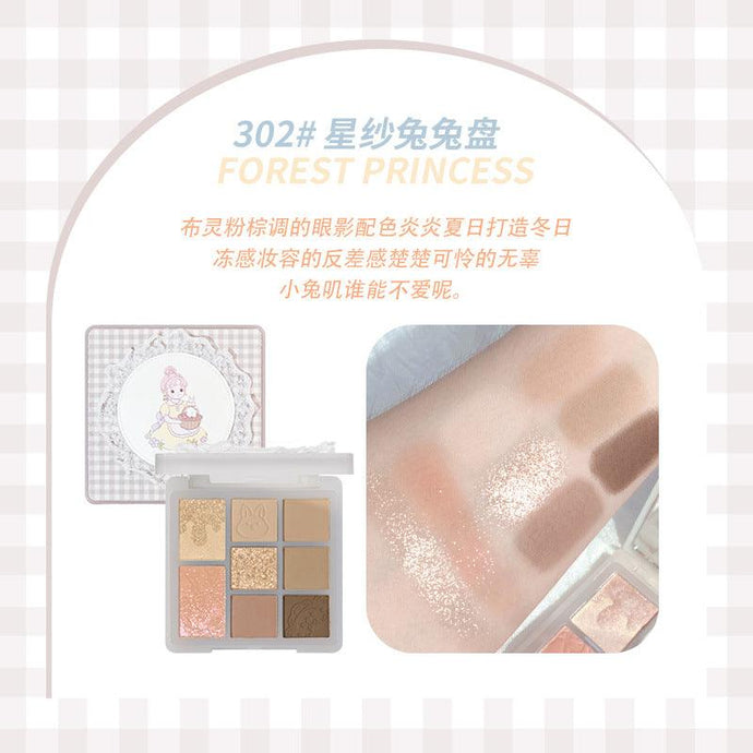 GOGO TALES Forest Princess Eyeshadow Palette Chic Decent Beauty