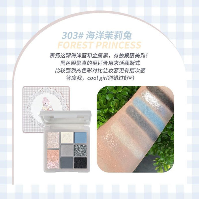 GOGO TALES Forest Princess Eyeshadow Palette Chic Decent Beauty