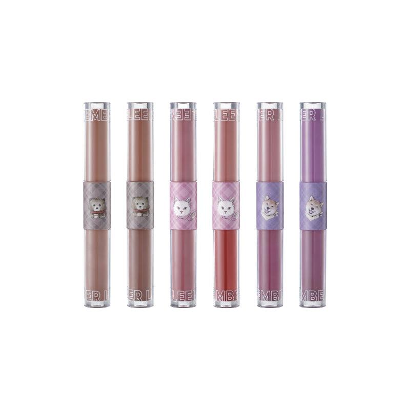 LEEMEMBER Cheese Party Double Lip Matt Chic Decent Beauty