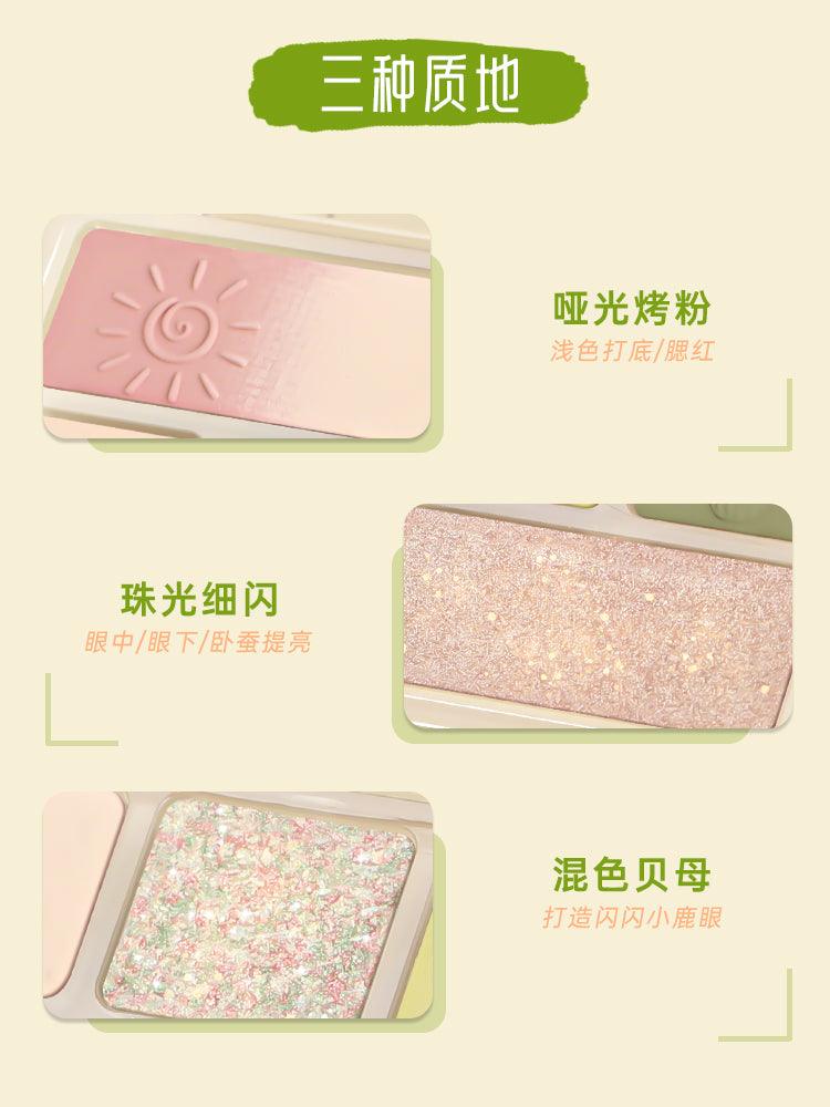 Shedella Eight Colors Eyeshadow Palette Chic Decent Beauty